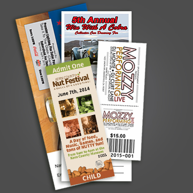 Full-Color Event Tickets Printing | ImpossiblePrinting.com