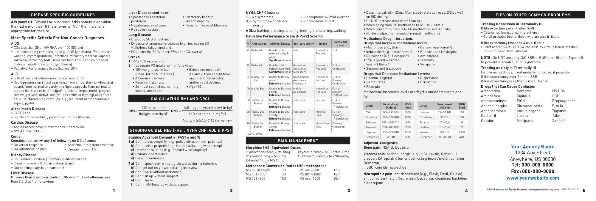 Explore Custom Pocket Reference Guide (HOS) Templates & Personalize ...