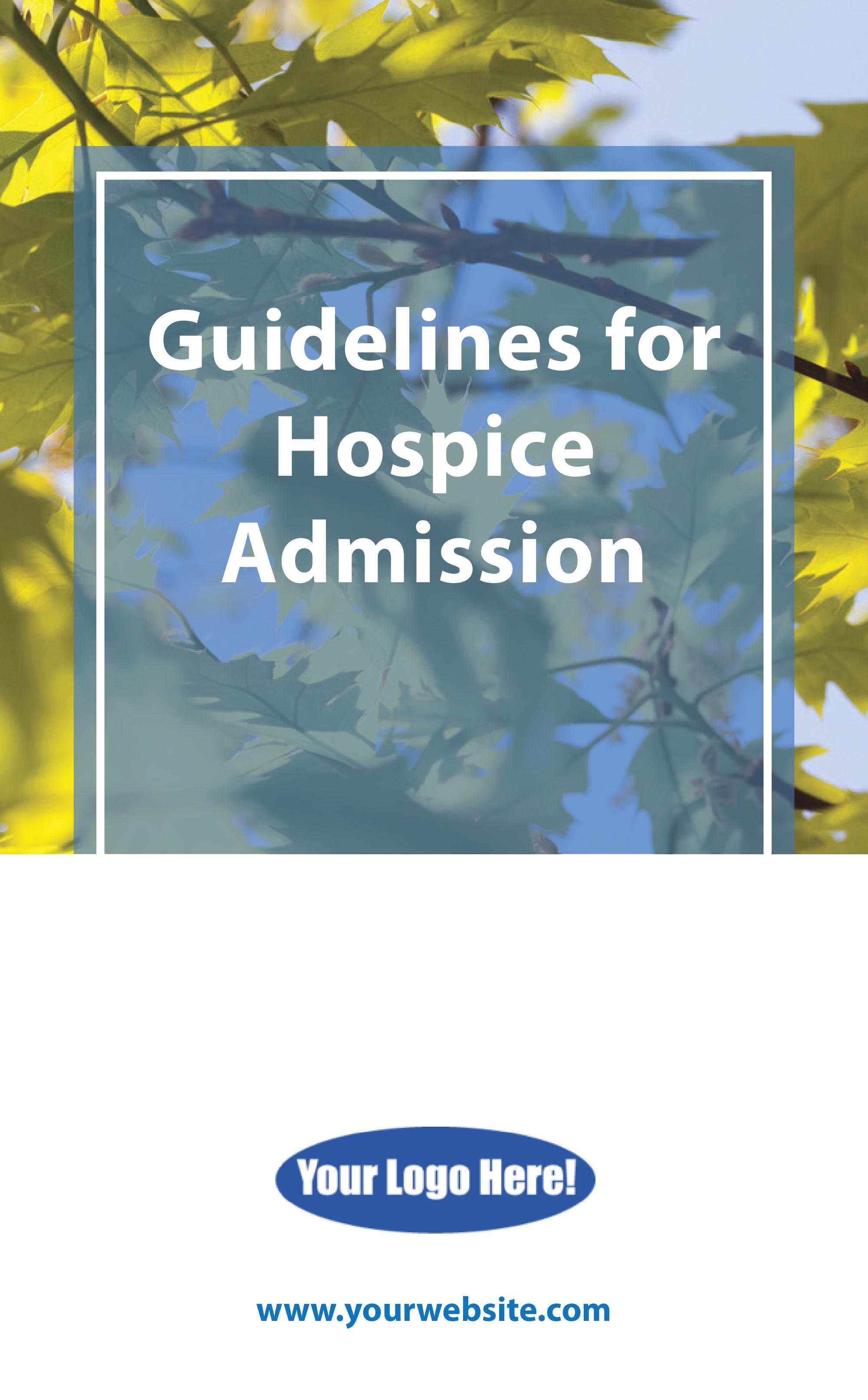 Explore Custom Guidelines for Admission Flip Charts (HOS) Templates ...