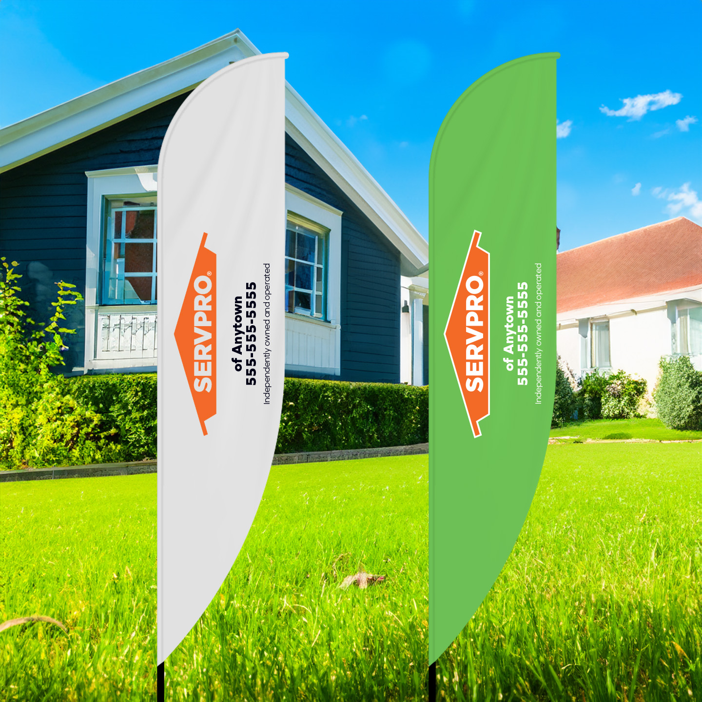 Servpro Flags - TAG Partners