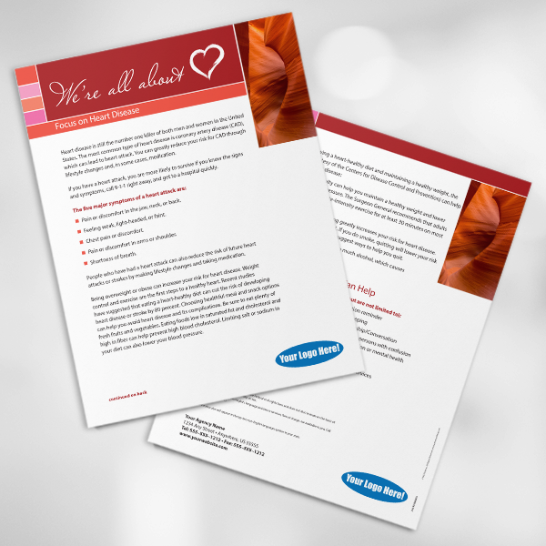 Heart Month Heart Disease Flyer (PD) - TAG Partners