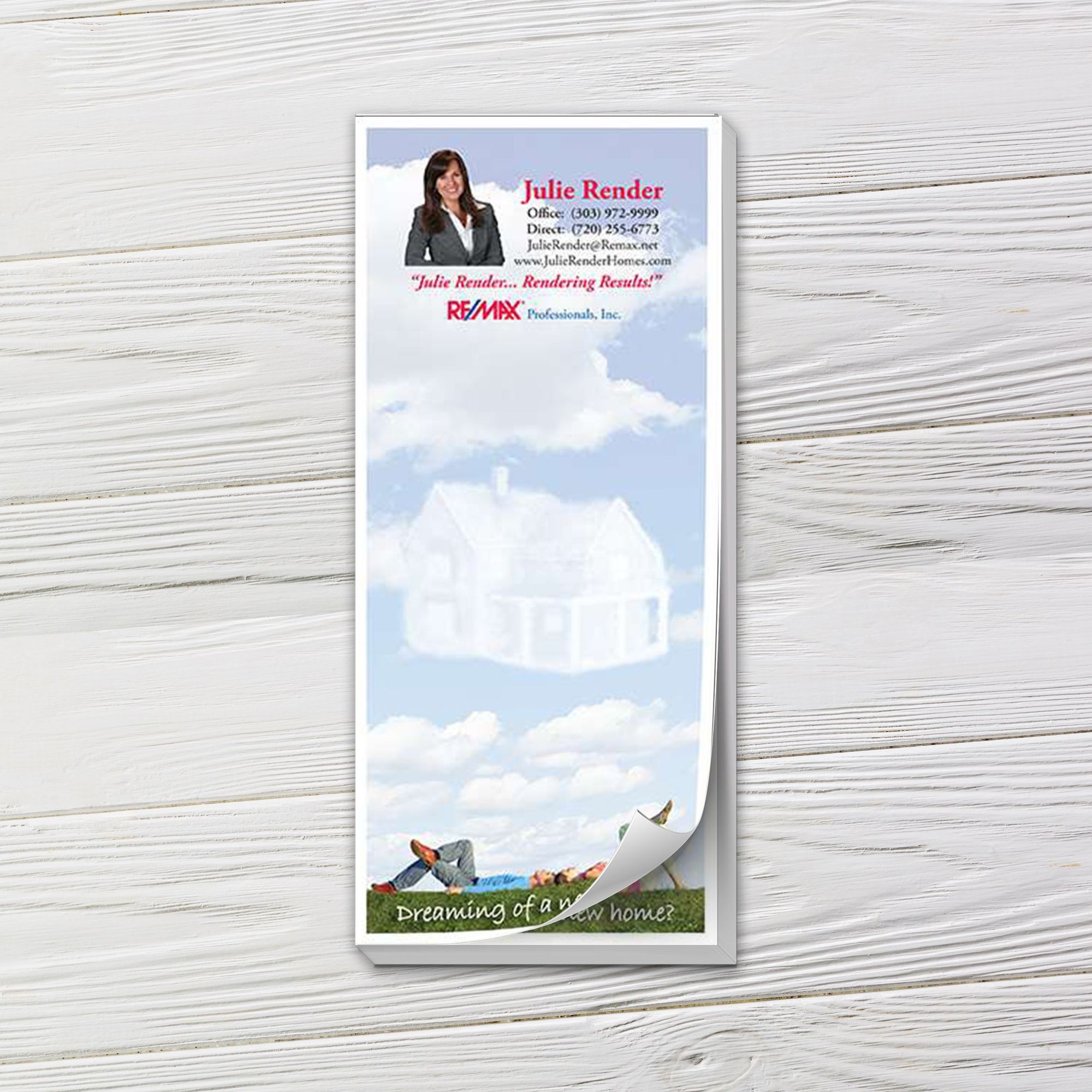Full Color Promotional Notepads | House Clouds