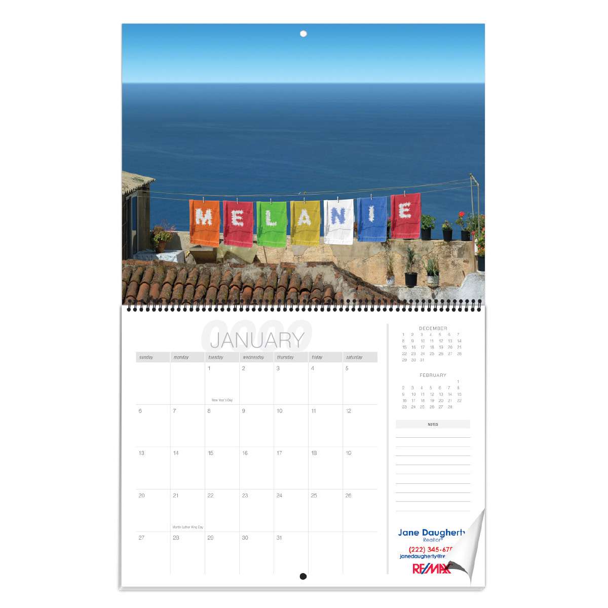 Customizable Promotion Wall Calendars | Captain Notepad