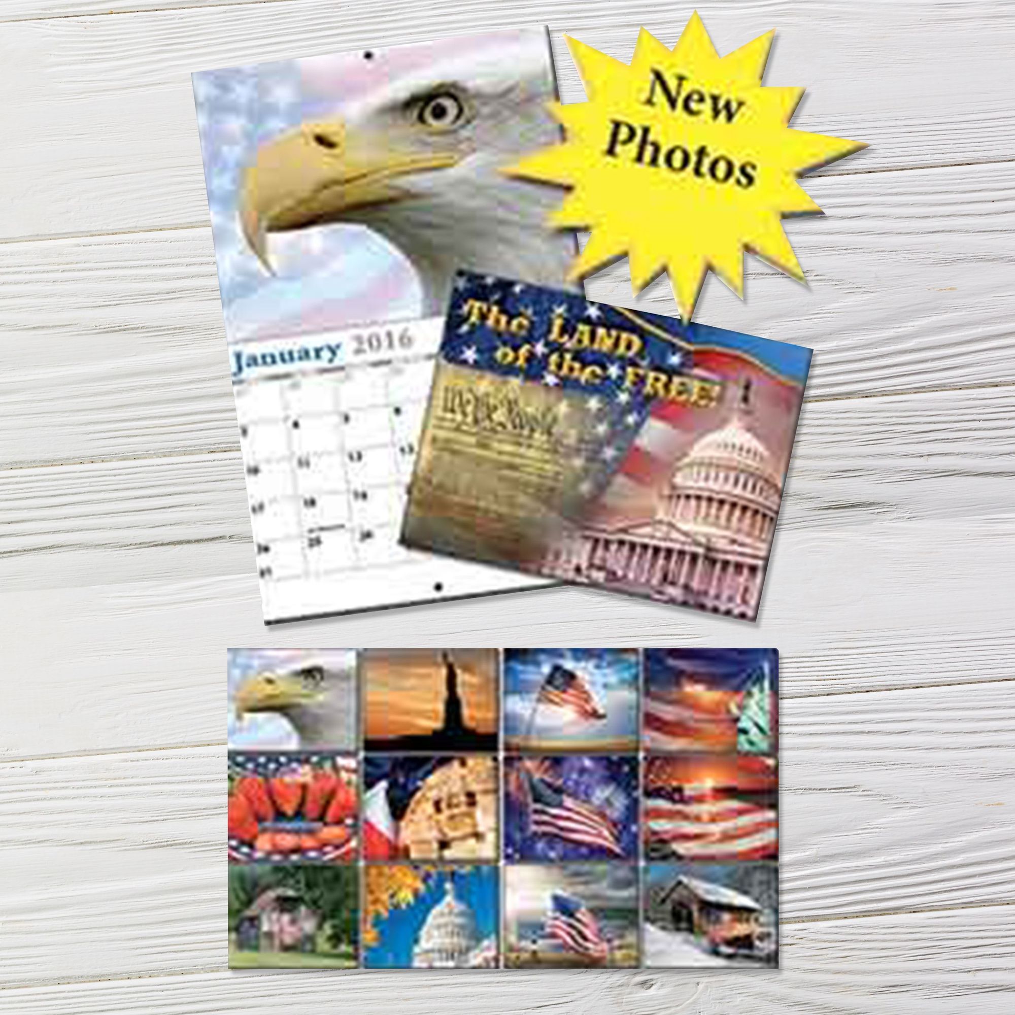 Custom Printed Wall Calendar | Nightlife Theme