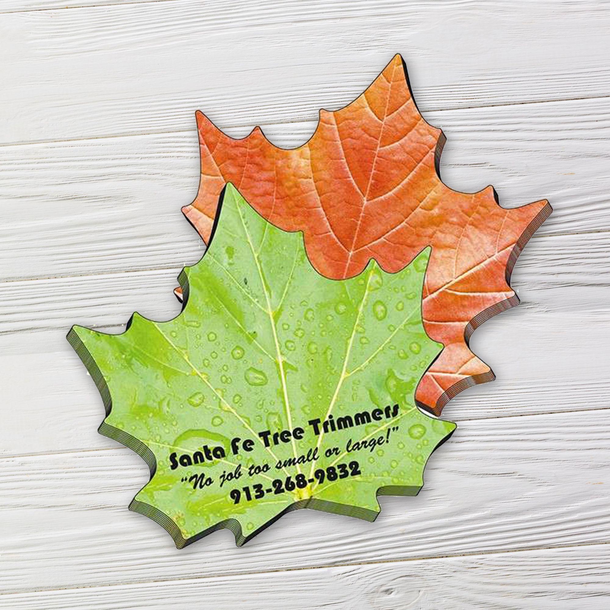 Custom Notepads: Leaf Shaped Notepads | Captain Notepad Â®