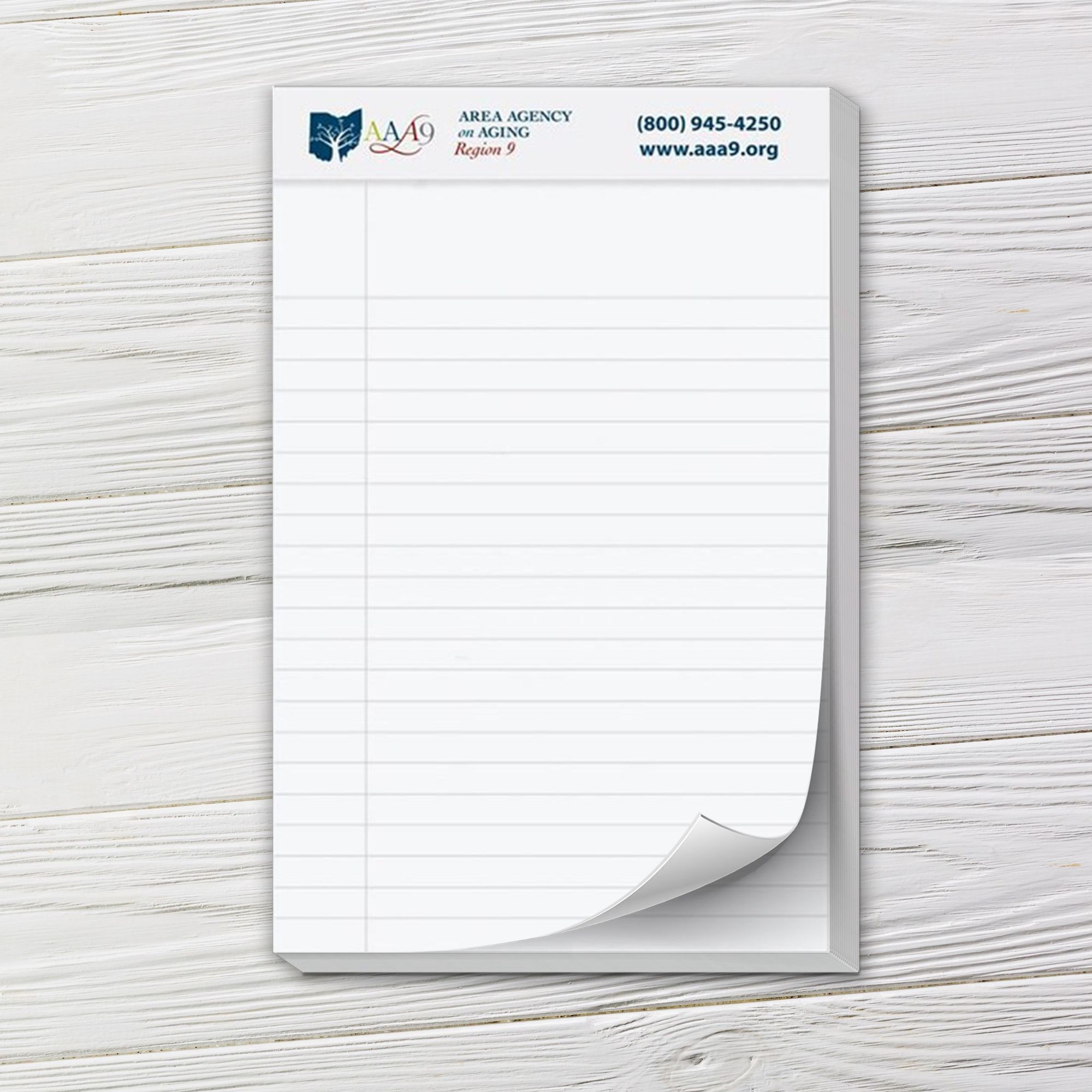 Junior Legal Pads: 5" x 8" | Captain Notepad Â®