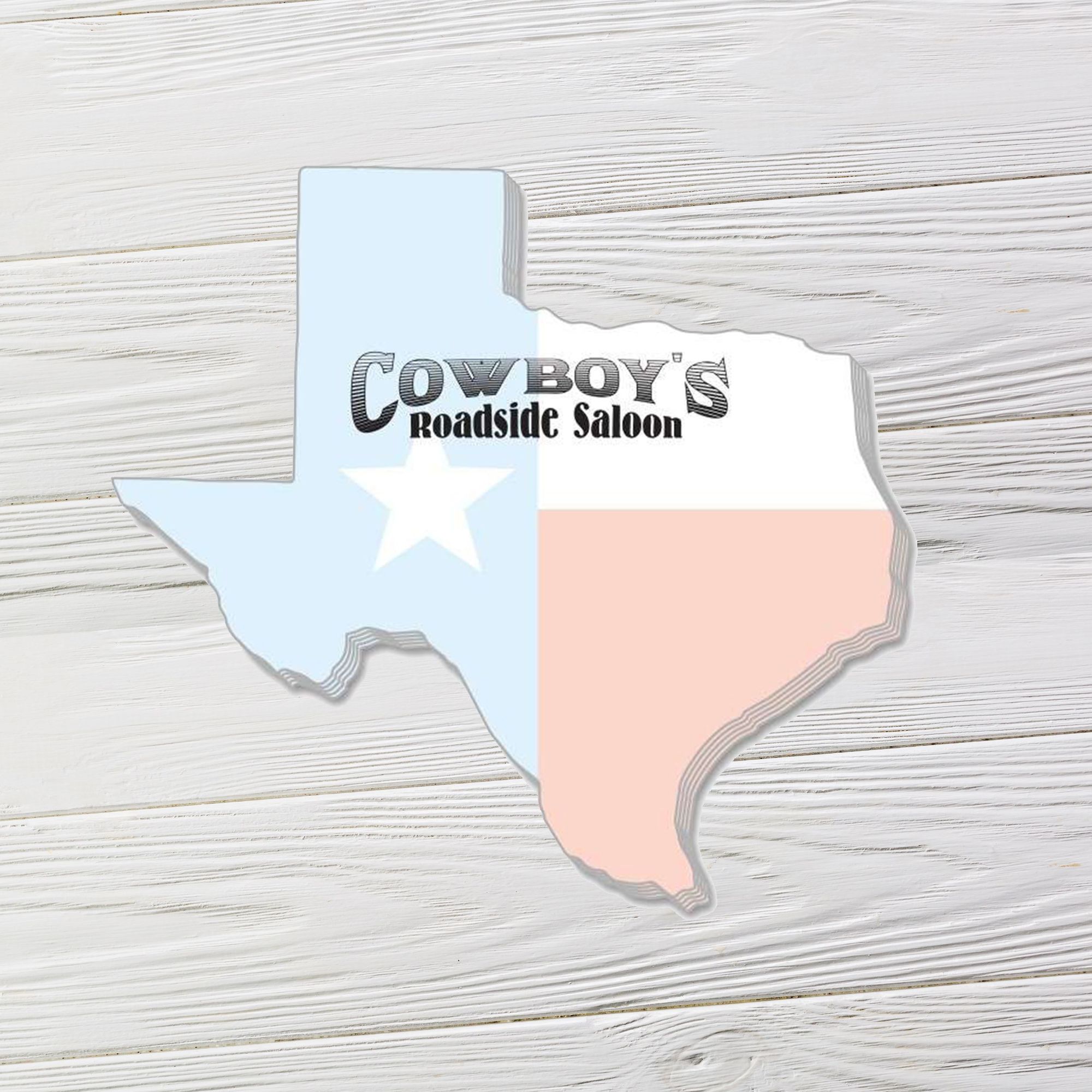 Custom Notepads: Texas Shaped Notepad | Captain Notepad Â®