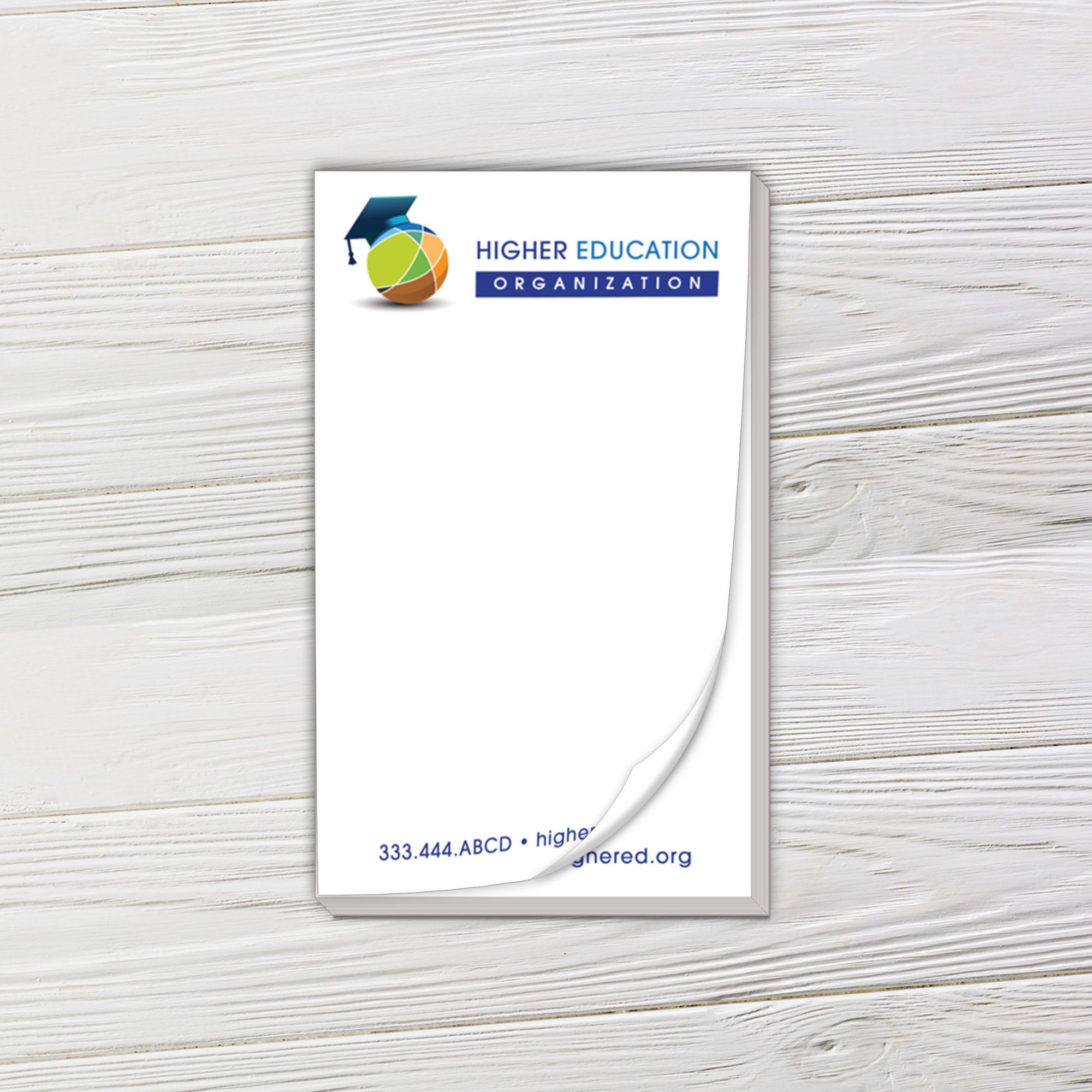 Custom Notepads: 3" x 5" | Captain Notepad