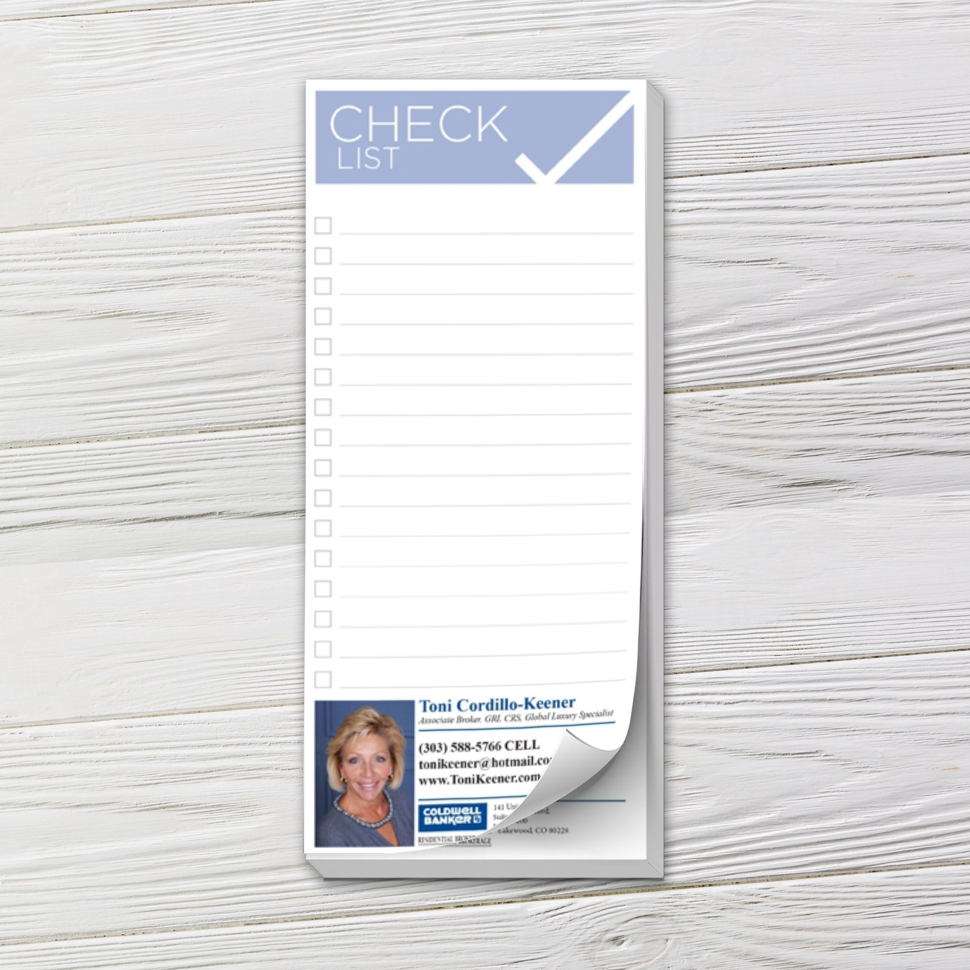 Full Color Notepads | Checklist