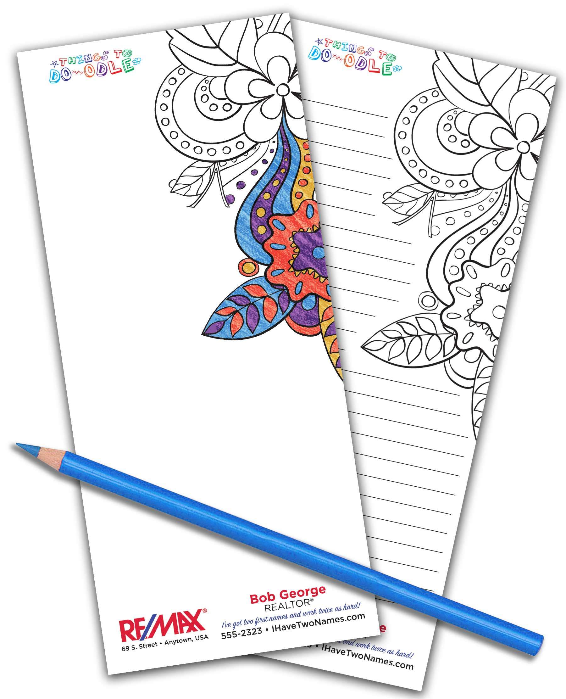 Full Color Custom Printed Notepads