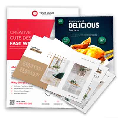 Custom Flyer Printing Online, Save up to 50% | Copycave Printing