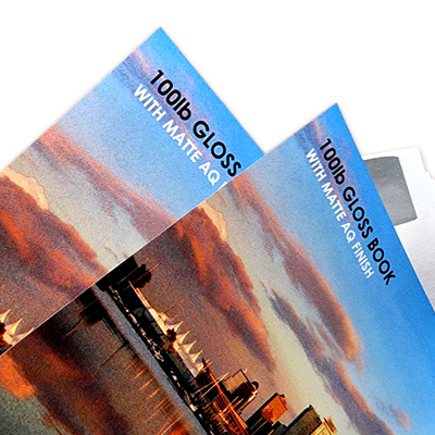Matte Flyer Printing Canada | 100lb Book Flyers with Matte AQ