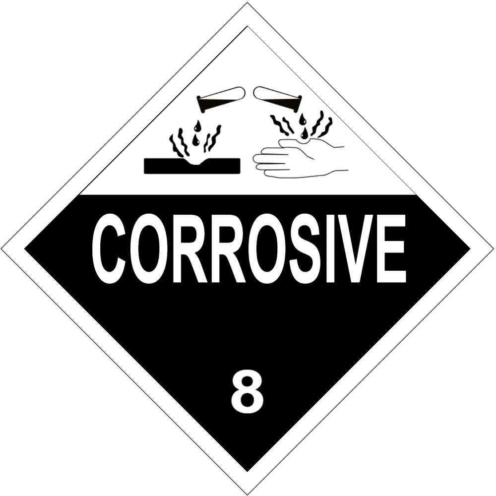 Hazard Class 8: Corrosive