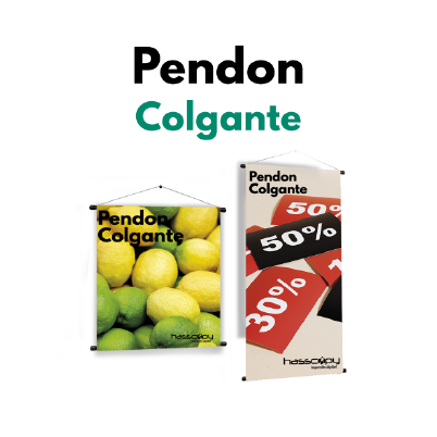 Pendones Colgantes - Hasscopy