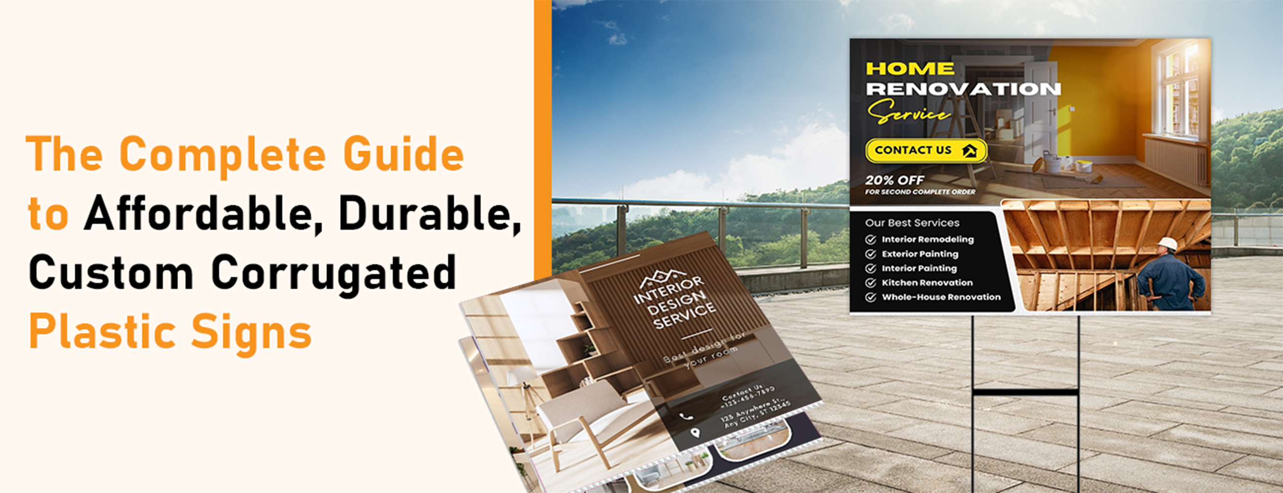 The Complete Guide to Custom Corrugated Plastic Signs in Miami