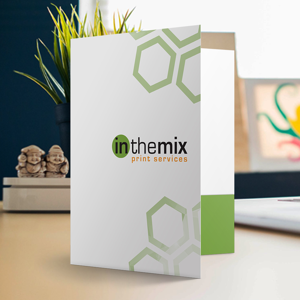 Short Run Presentation Folders | Customizable Business Folders - MyInTheMix
