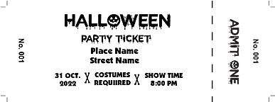 Explore Custom Full Edge Ticket Landscape Templates & Personalize Instantly