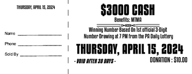 custom printed raffle tickets