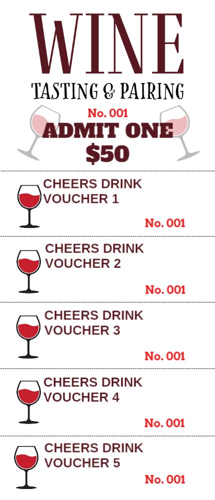 Explore Custom STRIP 5 STUB COLOR Templates & Personalize Instantly