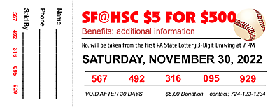 Explore Custom 5 number Lottery Tickets with Stub Templates ...