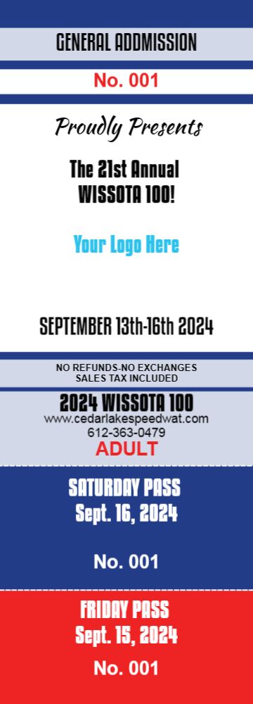 Explore Custom Multi Stub Tickets Templates & Personalize Instantly