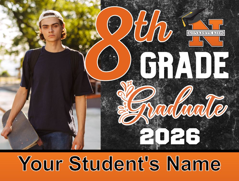 Explore Custom Northampton 8th Grade Sign Templates & Personalize Instantly