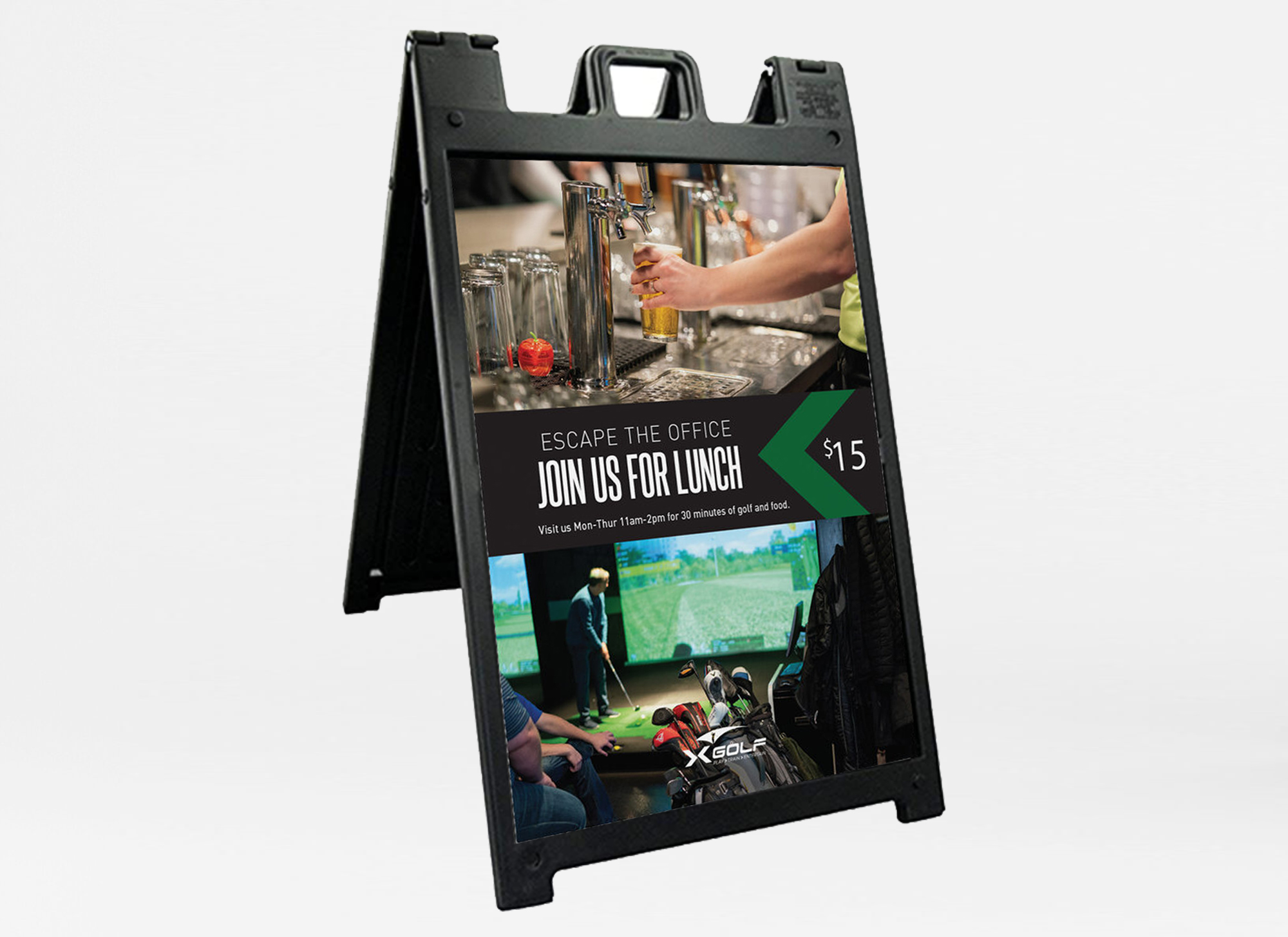 A-Frame - New With Frame & One Insert - M.S. Techz