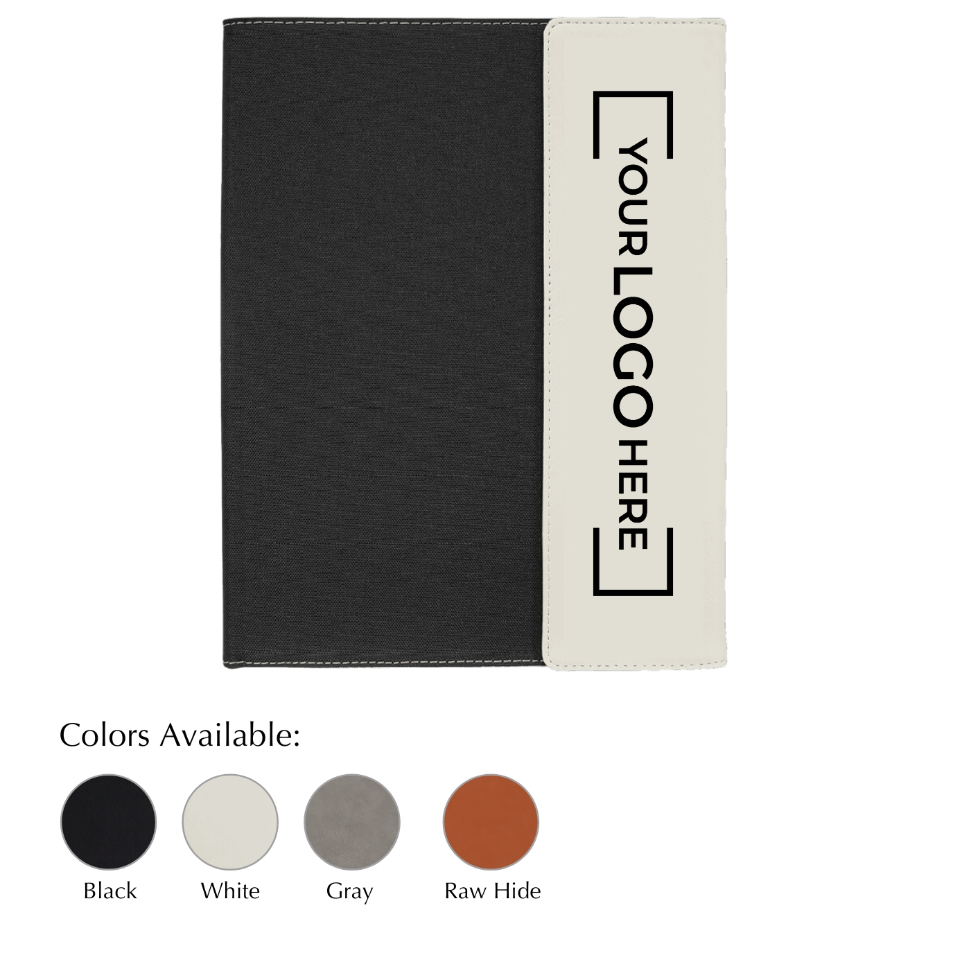 Custom Leatherette Portfolios with Logo – Personalized Business Folders ...