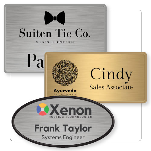 Premium Framed Name Badges