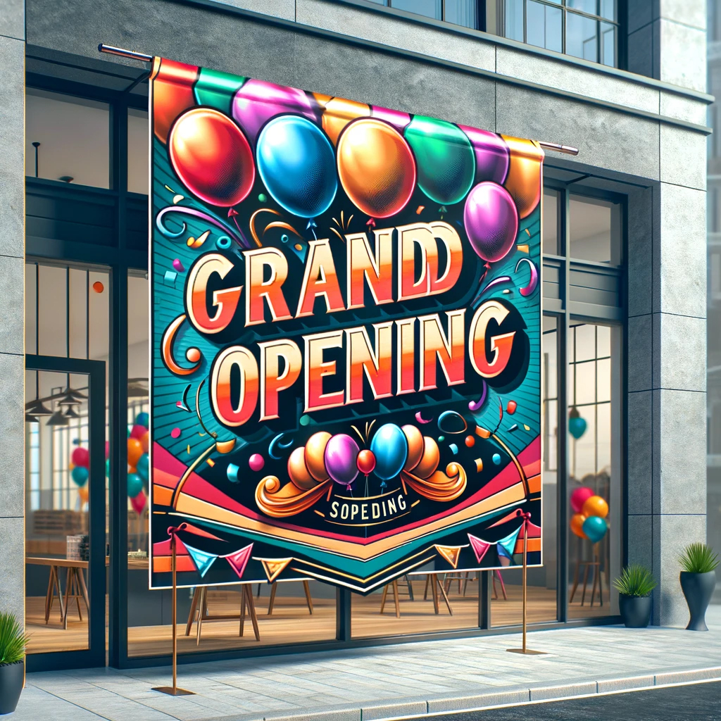 Custom Grand Opening Banners | Attract Attention | Print Charming