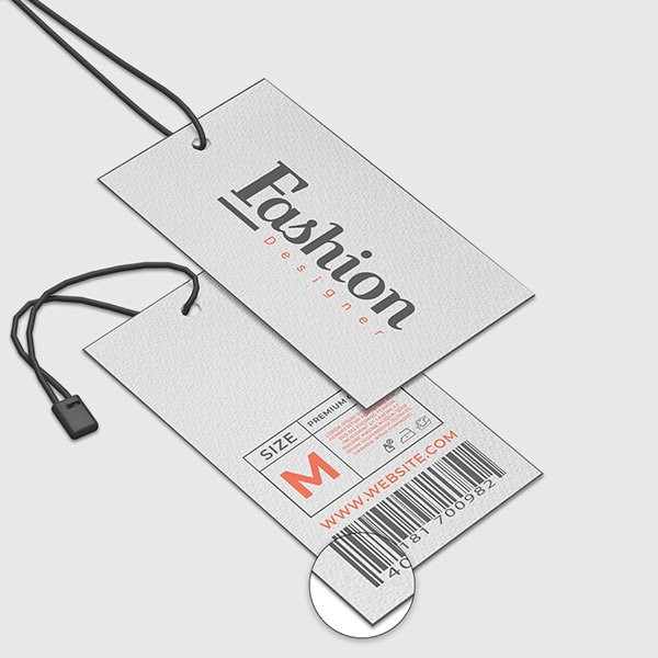 Black Edge Hang Tags