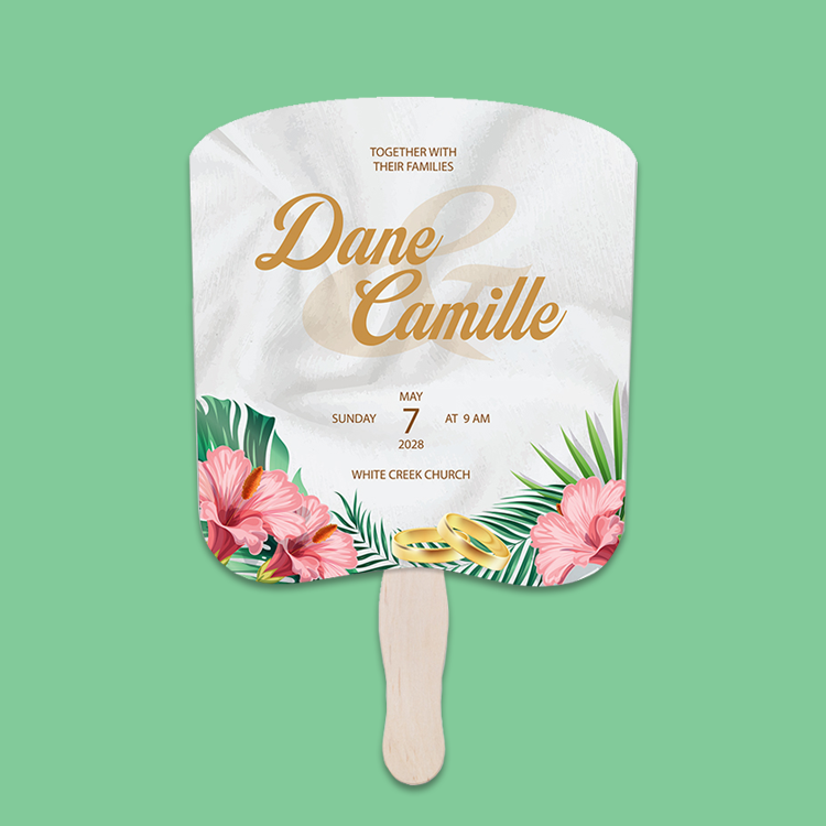 Custom Hand Fans – Personalized Event Fans Made in USA