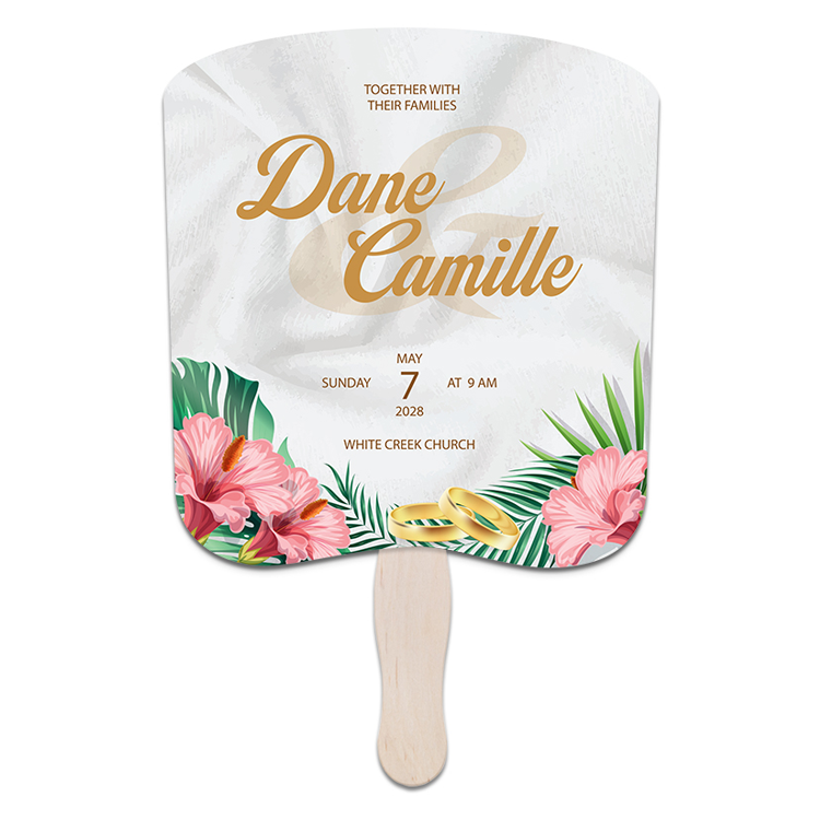 Custom Hand Fans – Personalized Event Fans Made in USA
