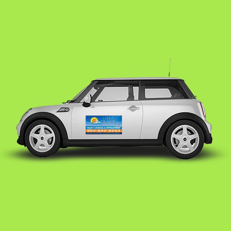Custom Car Magnets & Reflective Magnets – Fast Local Printing