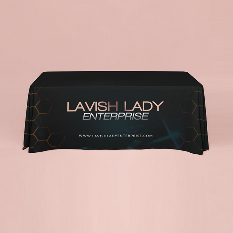 Custom Table Throws – Full Color Wholesale Printing | XtradePrint