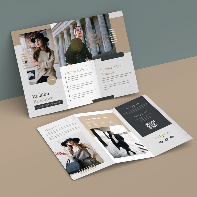 Tri-Fold Brochures Wholesale | Trade Printing | XtradePrint