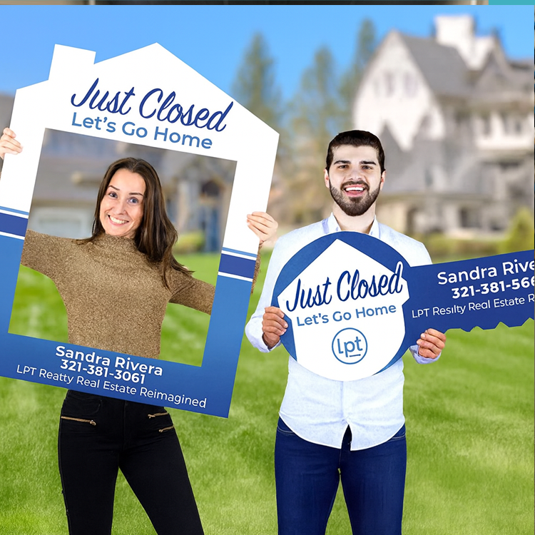 Custom Yard Signs | Contour Cut Coroplast Signs – XtradePrint