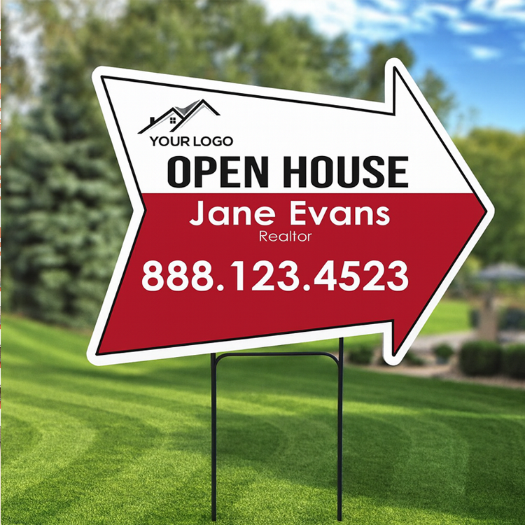 Custom Yard Signs | Contour Cut Coroplast Signs – XtradePrint