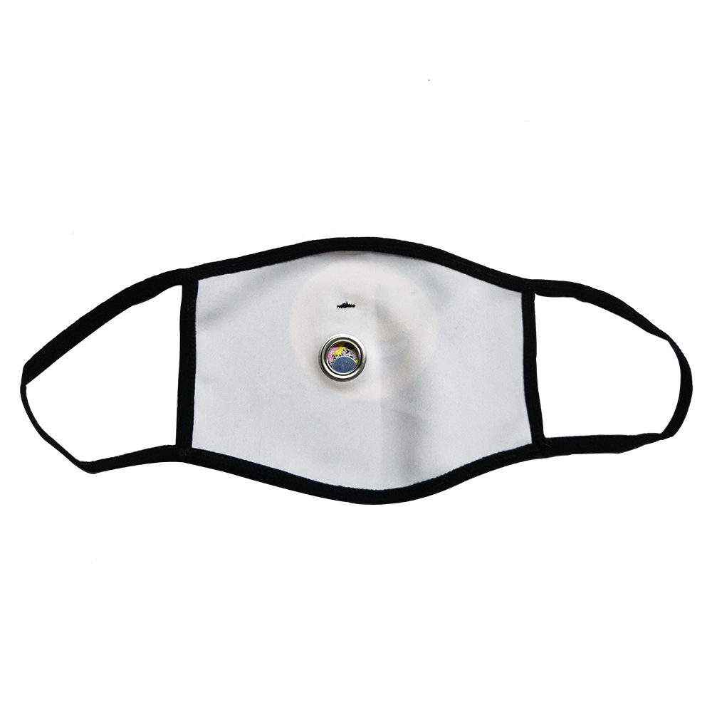 （002FMS072 ）Printed Mask With Straw Hole