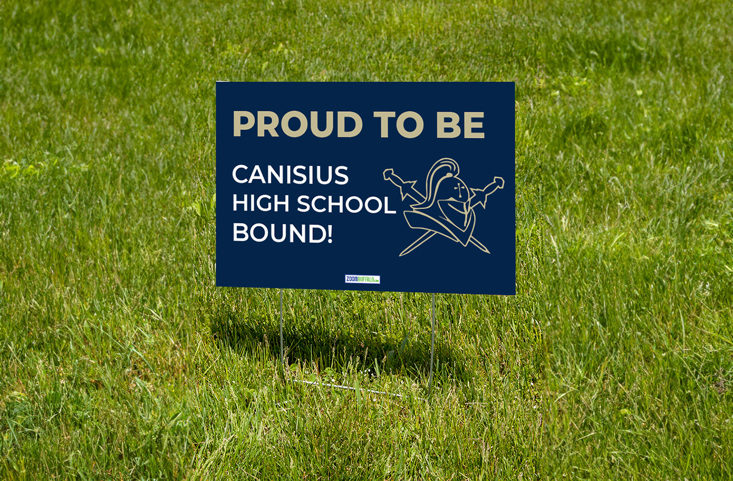 Canisius High School Bound Lawn Sign (Stake Included) - ZoomBuffalo