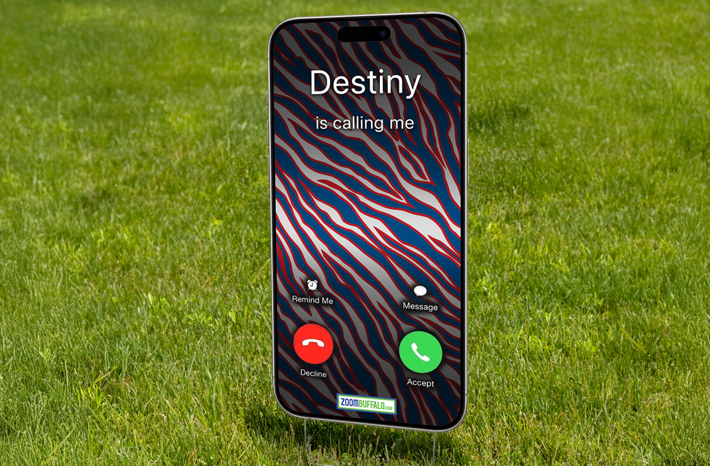 Destiny is Calling Me Sign - ZoomBuffalo