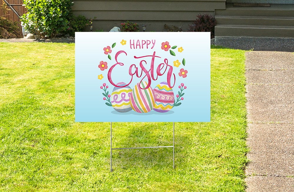 Happy Easter Sign