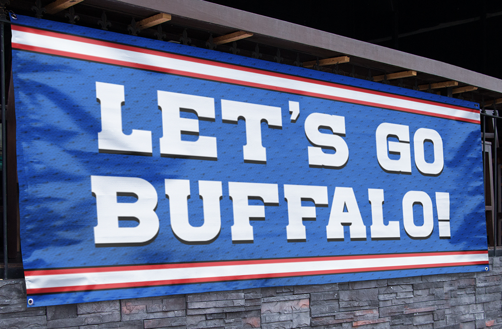 Let's Go Buffalo! banner (Various Sizes) - ZoomBuffalo