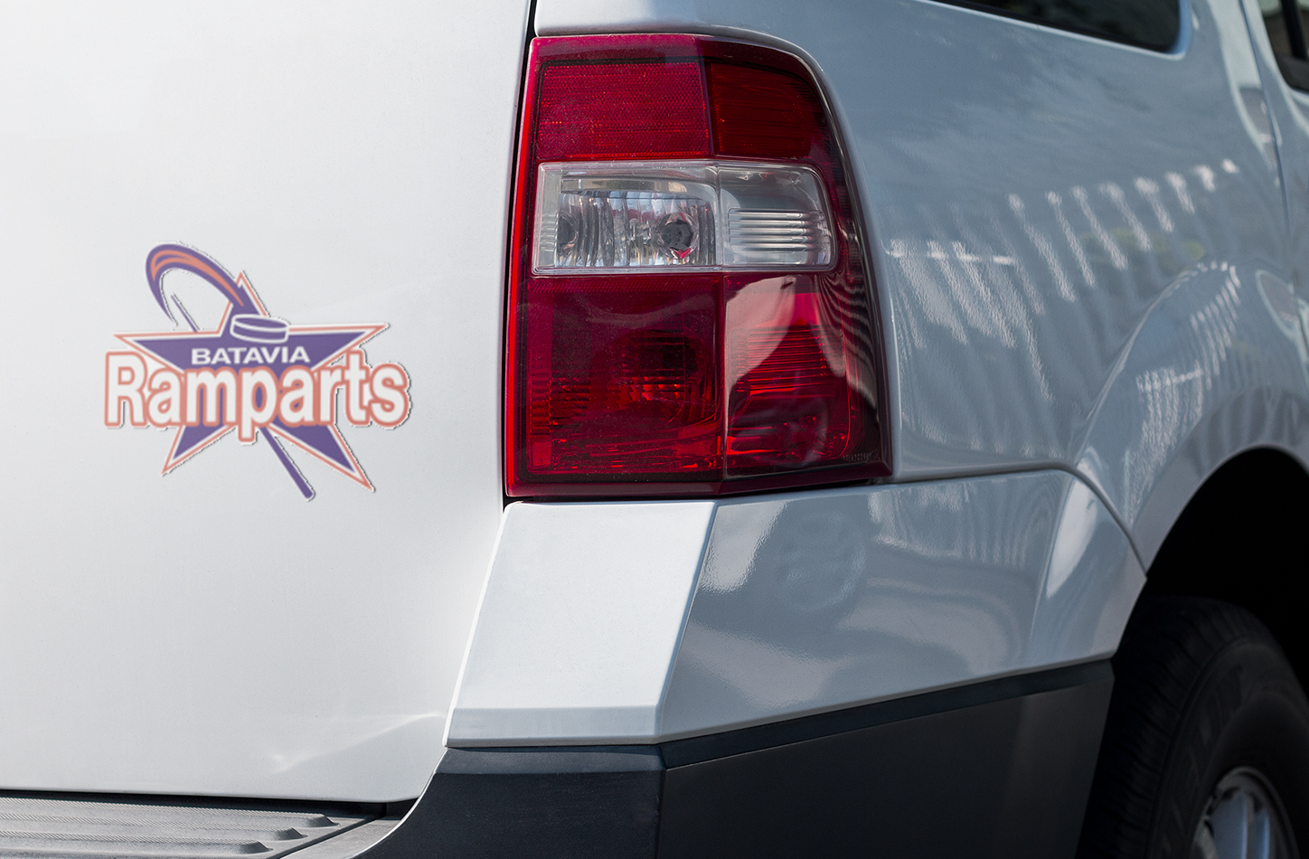 Batavia Ramparts Weather-proof die cut stickers - ZoomBuffalo