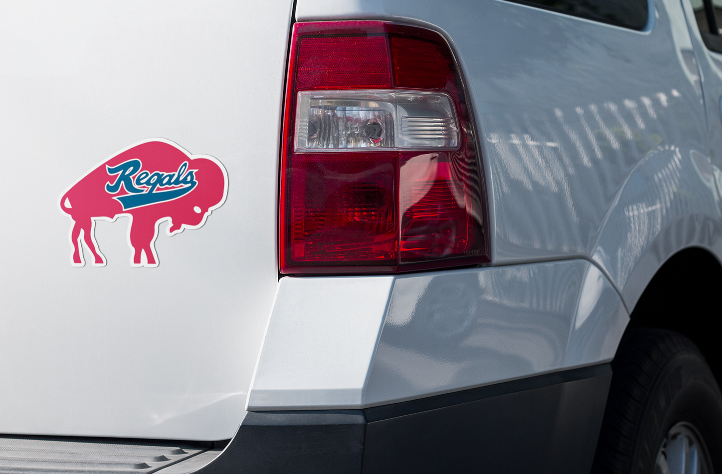 Buffalo Regals Weather-proof die cut stickers - ZoomBuffalo