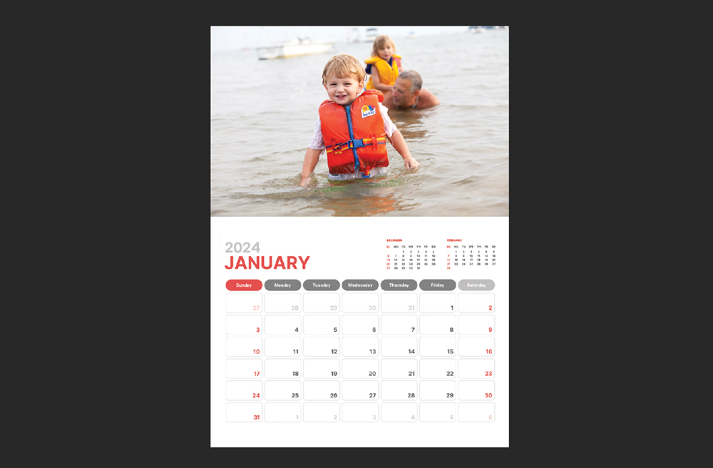 Customizable Photo Calendars (12 Month) - ZoomBuffalo