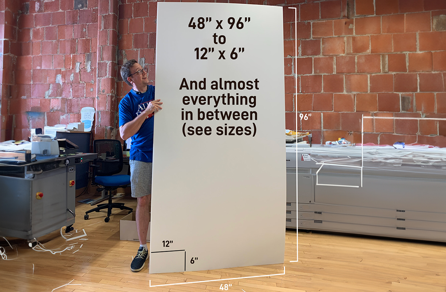 Custom Corrugated Signs