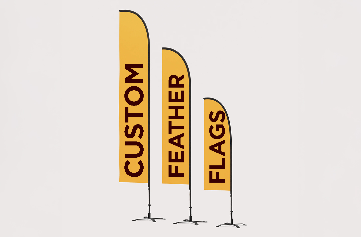 Custom Feather Flags - ZoomBuffalo