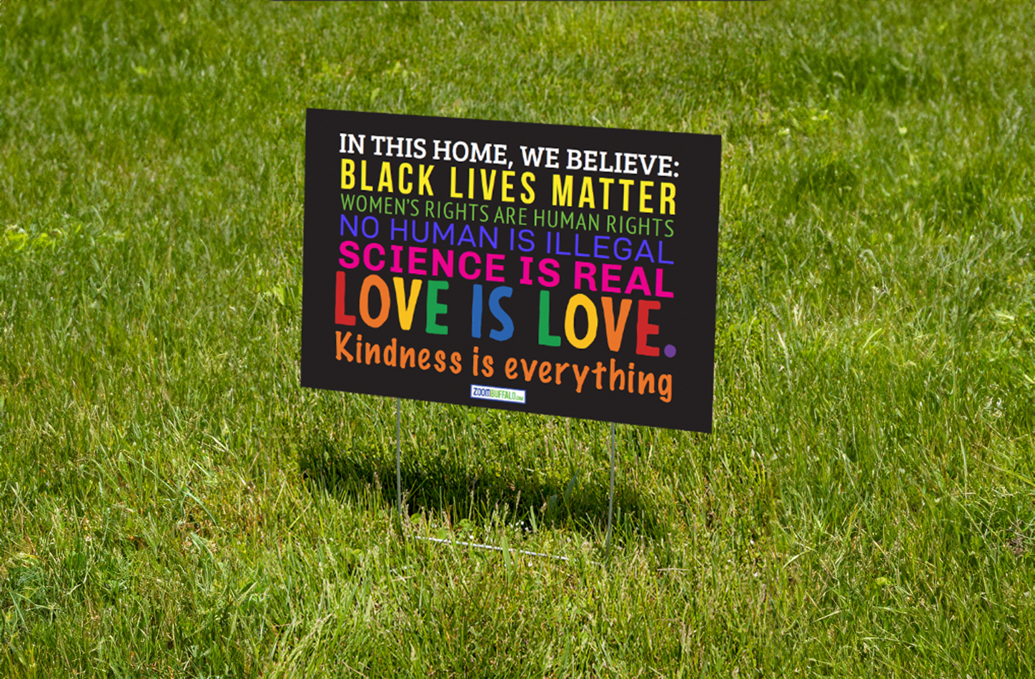 In Our Home Lawn Sign