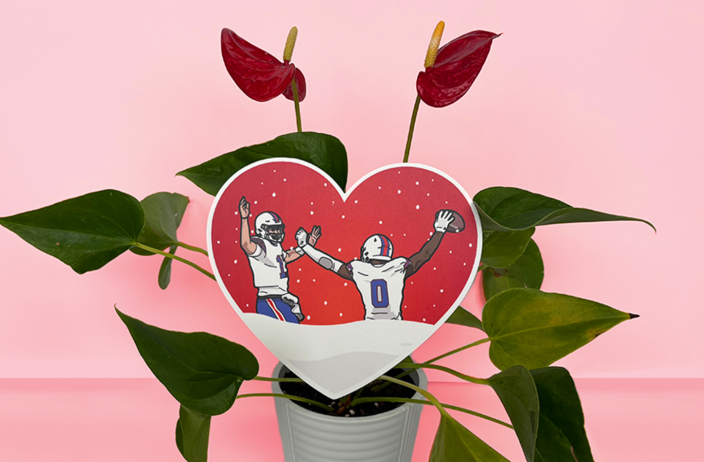 vALLENtine PVC heart - ZoomBuffalo